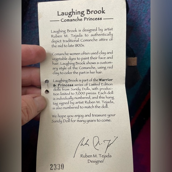 Sandy Dolls, Inc | Art | Princess Series Doll Comanche Princess ...